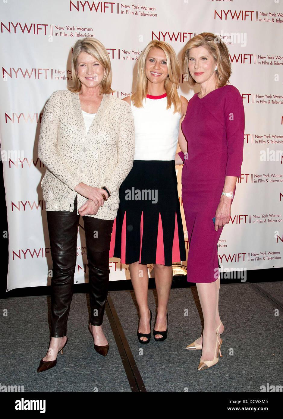 Martha Stewart, Claire Danes, Christine Baranski at the New York Women ...