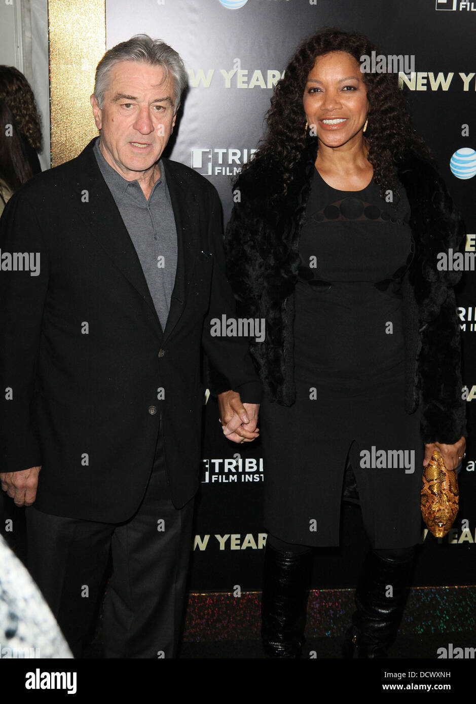 Robert De Niro, Grace Hightower De Niro, New York premiere of 'New Year ...