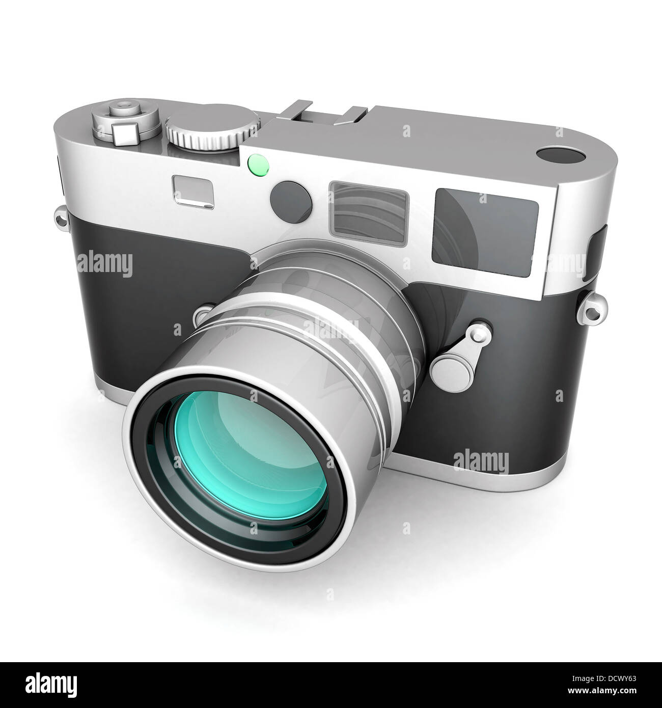 Vintage digital camera Stock Photo - Alamy