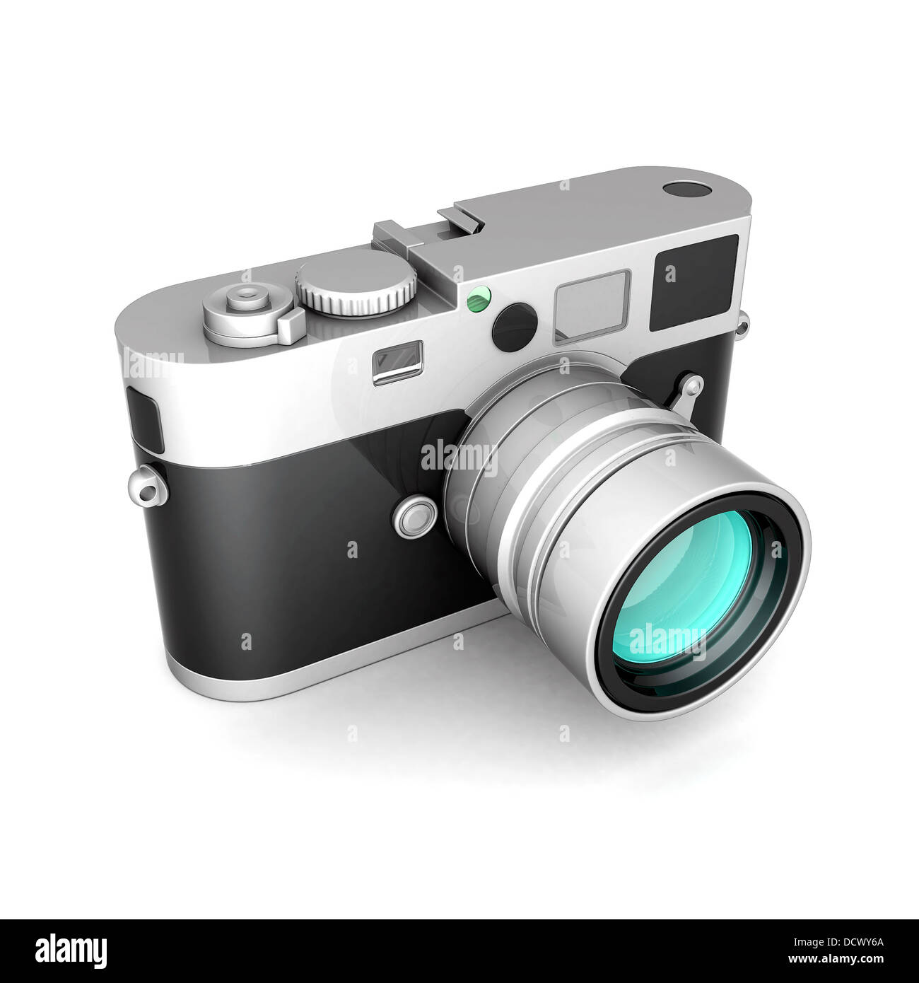 Vintage digital camera Stock Photo - Alamy