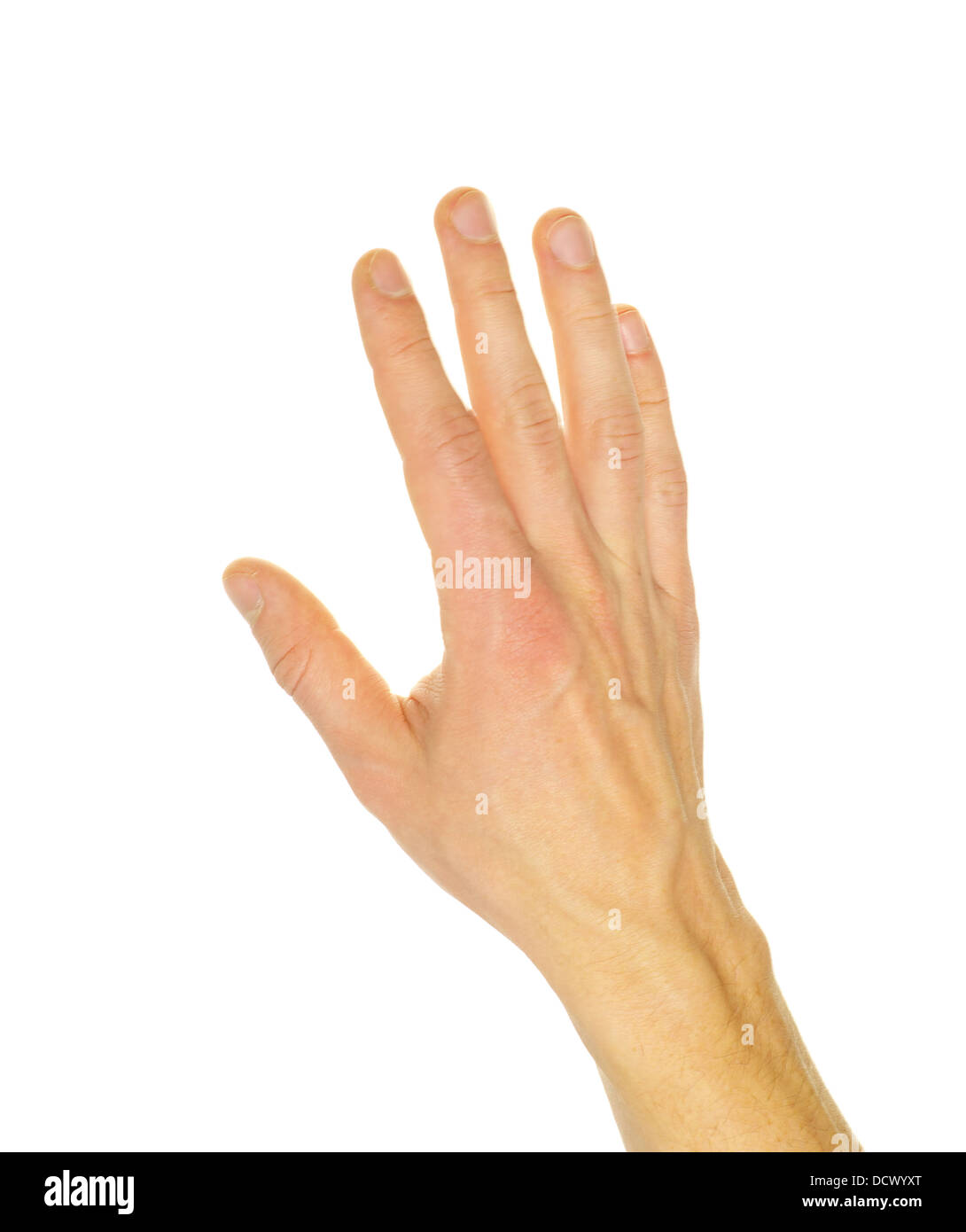 Dark skin hand Cut Out Stock Images & Pictures - Alamy