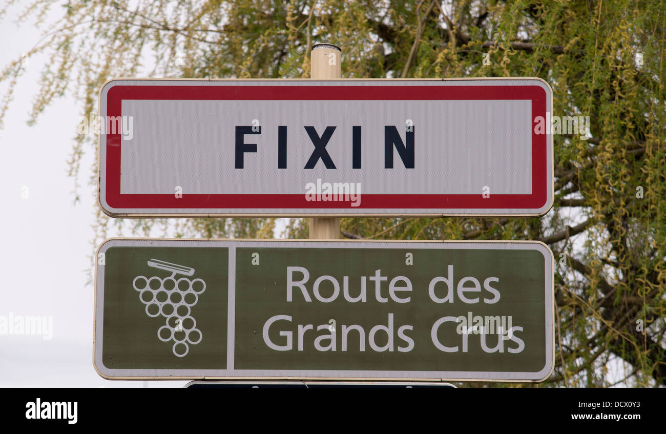 Fixin burgundy cote dor france hi-res stock photography and images - Alamy