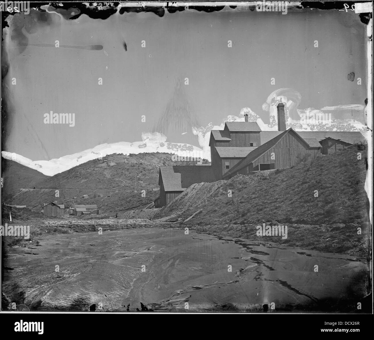 The Fifteen Stamp Mill in Mineral Hill, Nevada, was used for processing ...