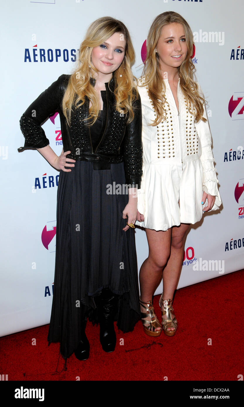Abigail Breslin and Cassidy Reiff Z100's 2011 Jingle Ball presented by ...