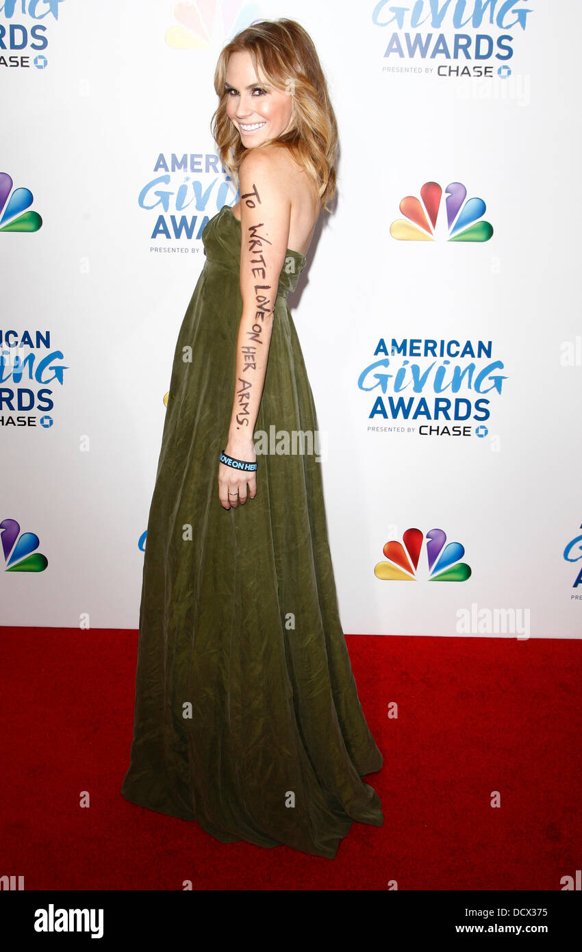 Keltie Colleen The 1st annual American Giving Awards held at the ...