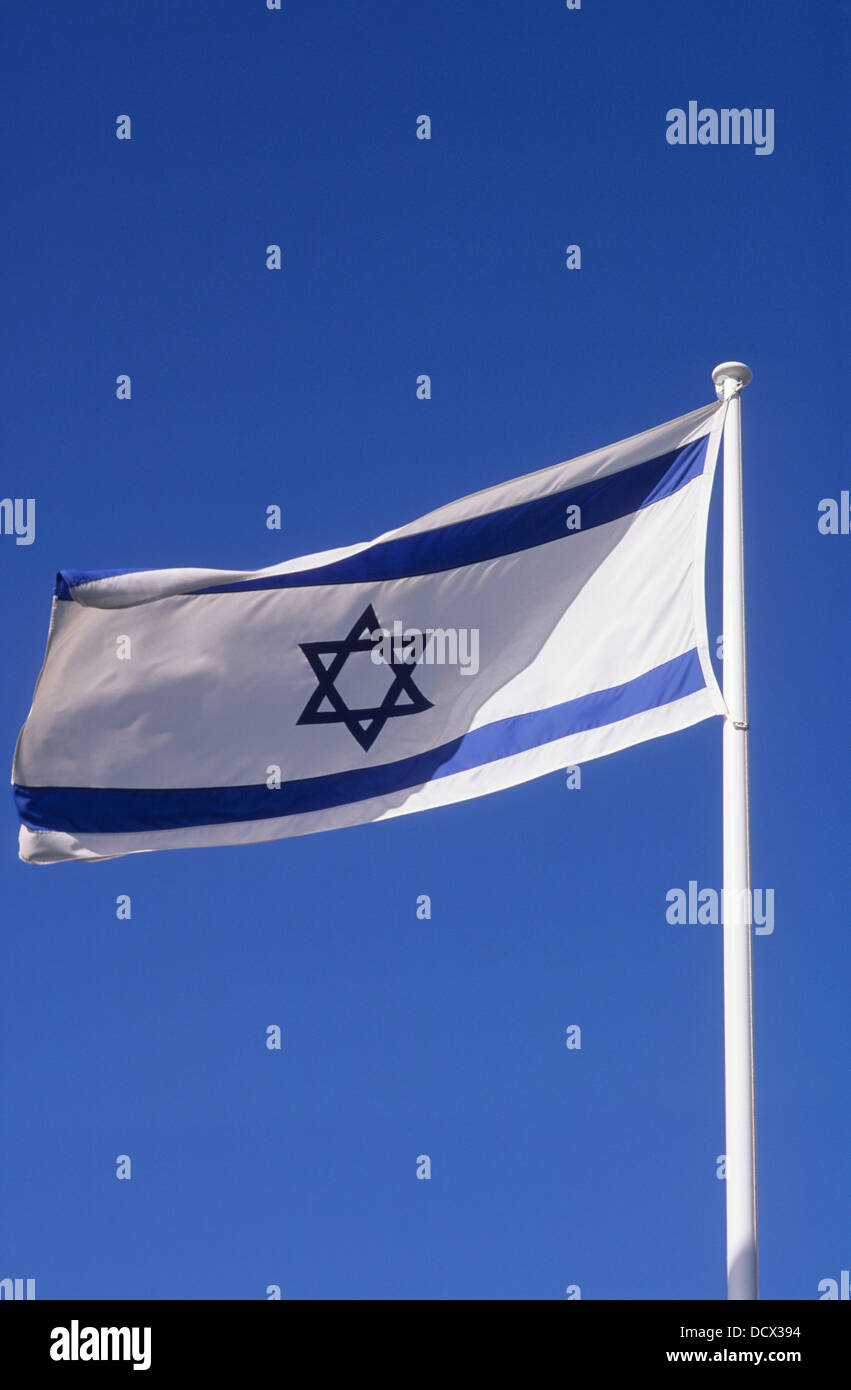 National flag of Israel Stock Photo - Alamy