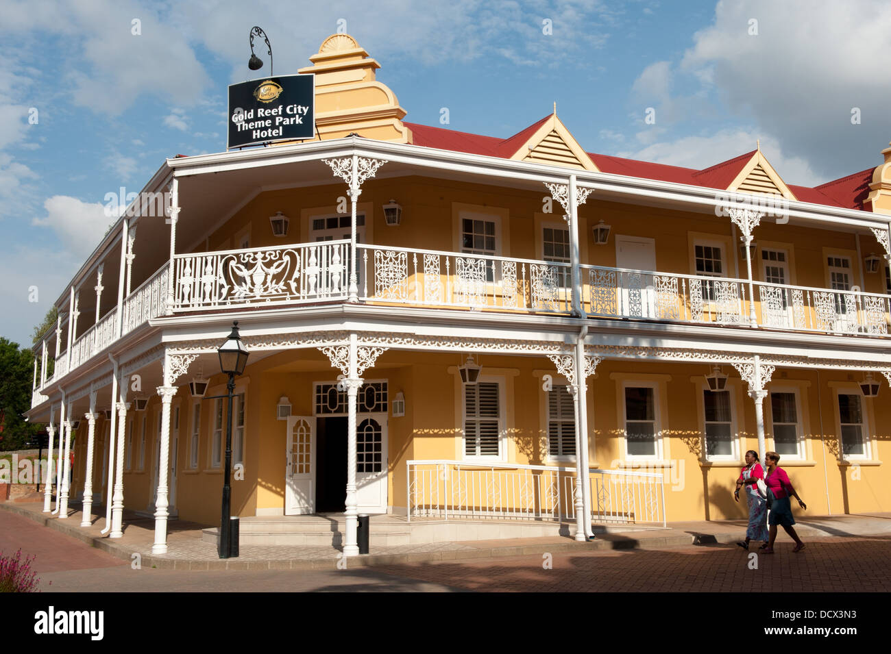 Gold Reef City Hotel, Gold Reef City, Johannesburg, South Africa Stock ...