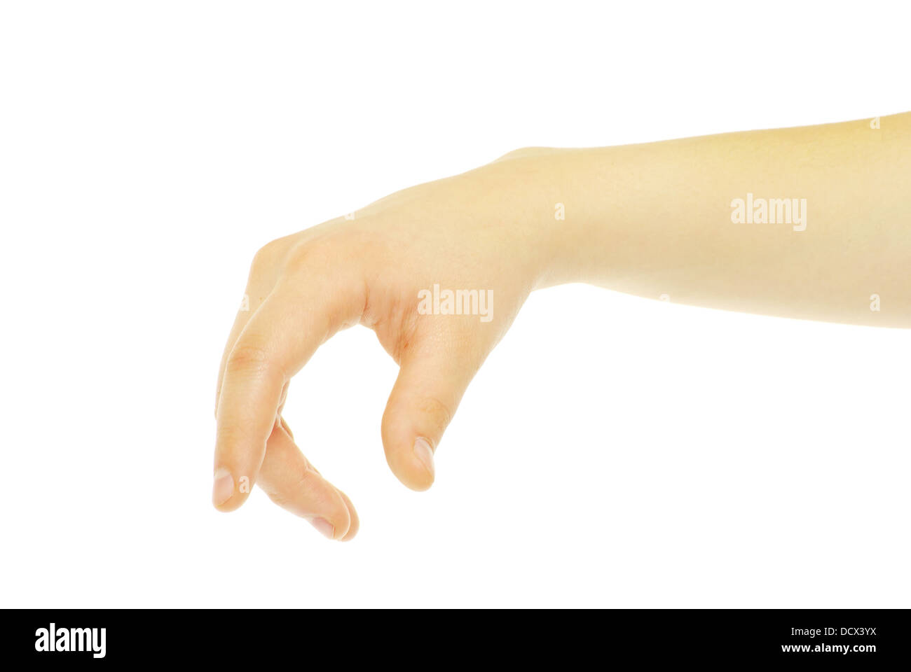 Arm hand pinching and not male not man hi-res stock photography and ...