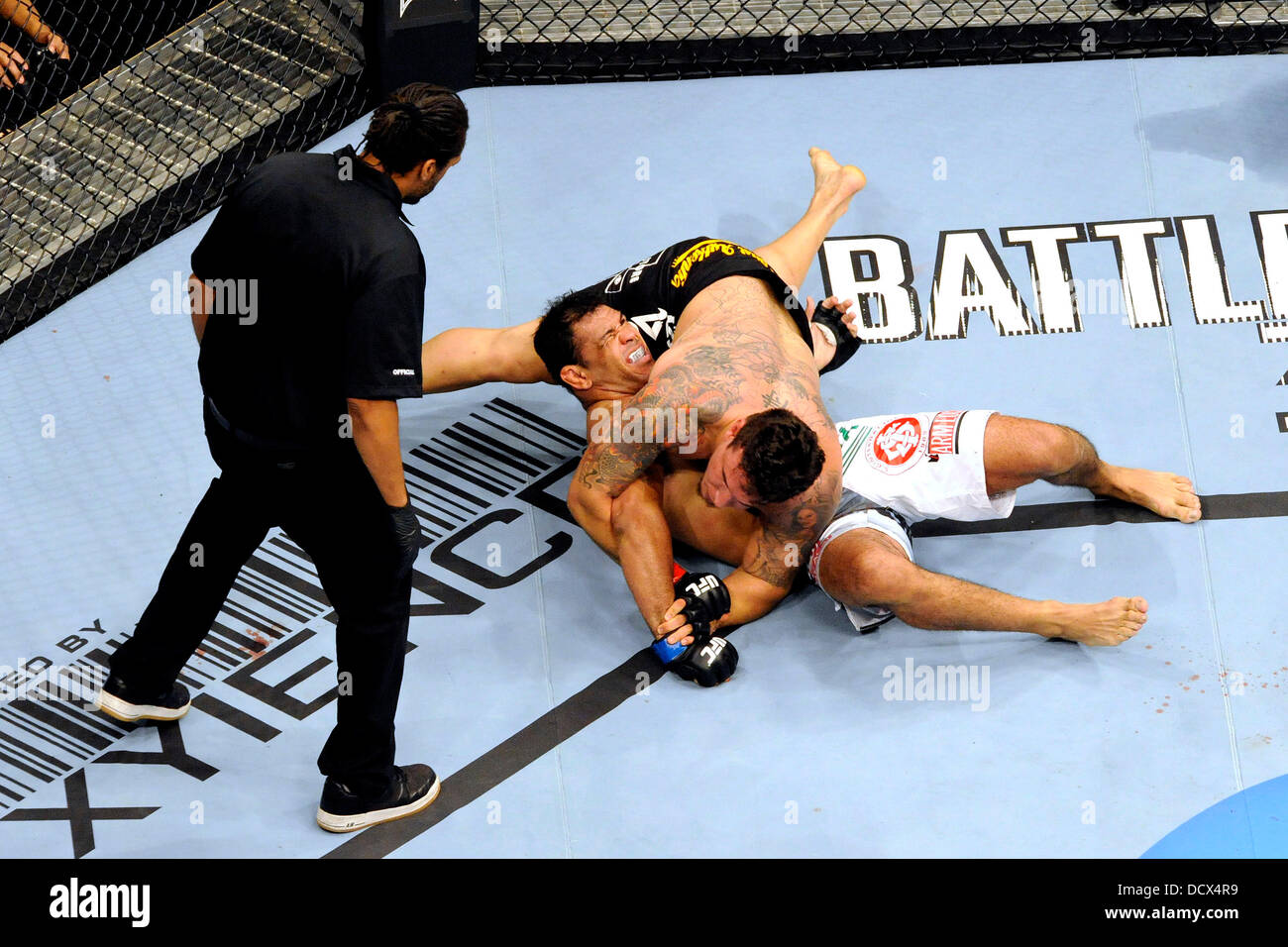 Frank Mir vs Minotauro Nogueira UFC 140 Welterweight bout at the Air ...