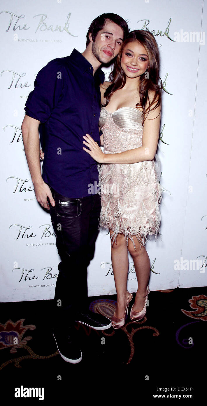 Matt Prokop, Sarah Hyland Sarah Hyland celebrates her 21st Birthday at ...