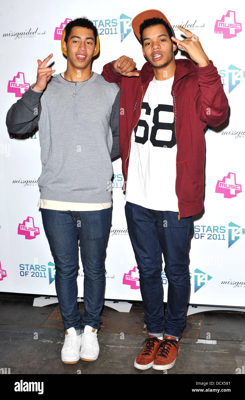 Rizzle Kicks T4 Stars held at Earls Court - Press Room. London, England ...