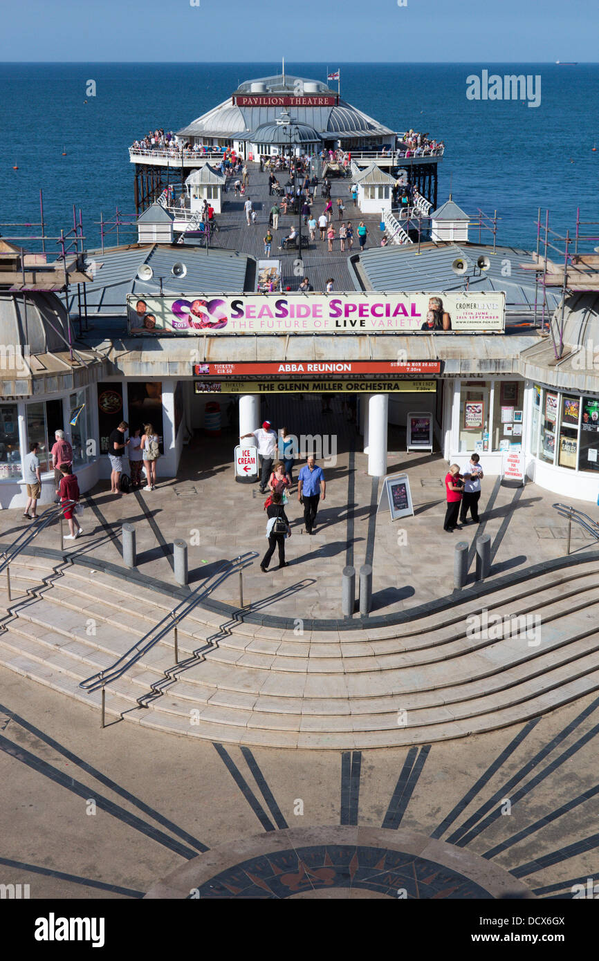 Cromer seaside town norfolk england uk gb Stock Photo - Alamy