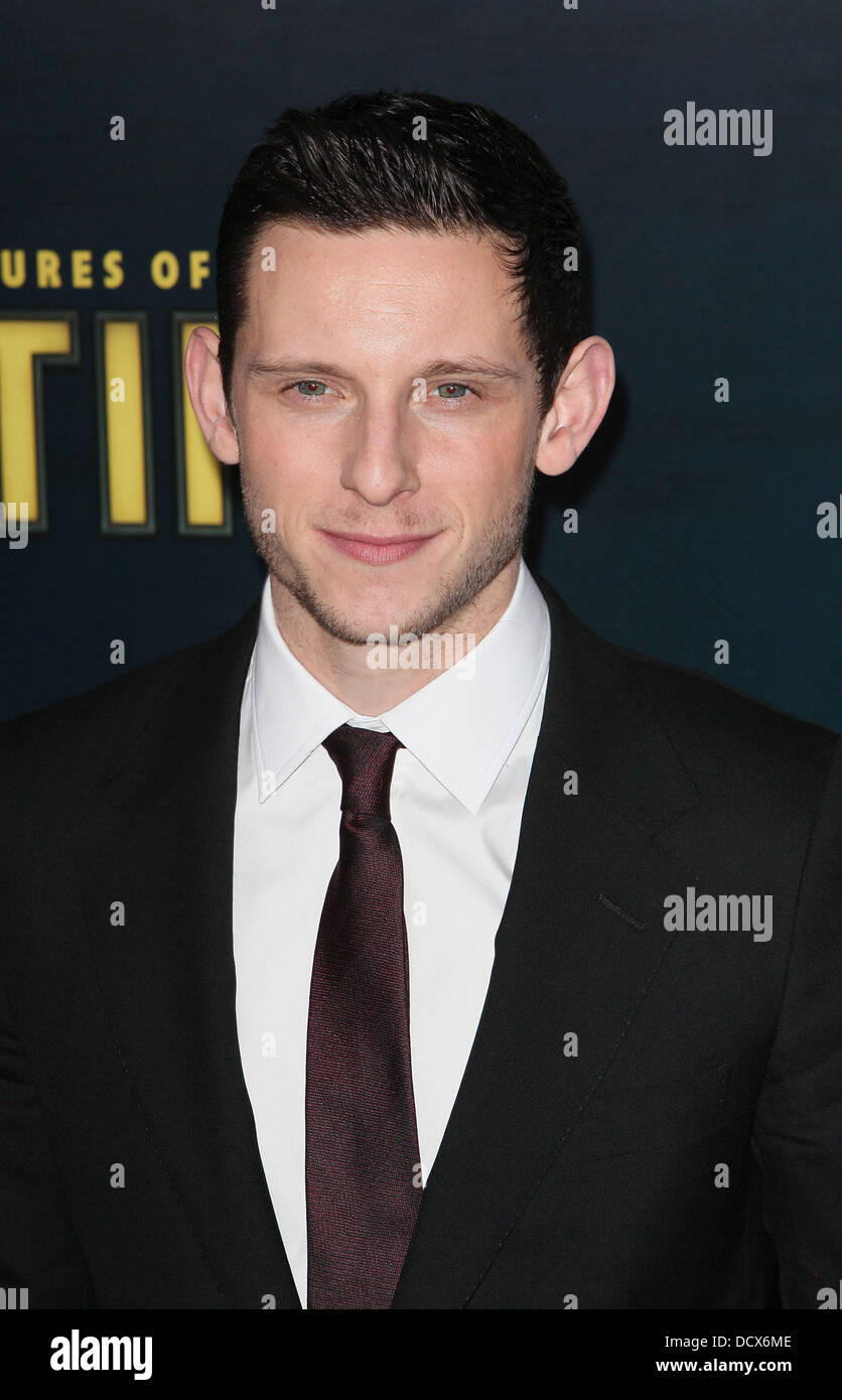 Jamie Bell, at the New York premiere of 'The Adventures of Tintin' at ...