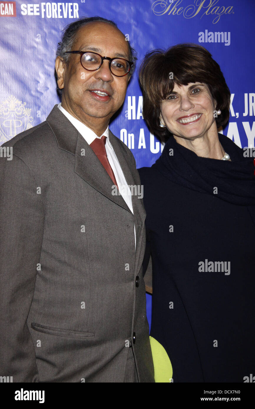 George C. Wolfe and Margo Lion Opening night after party for the ...