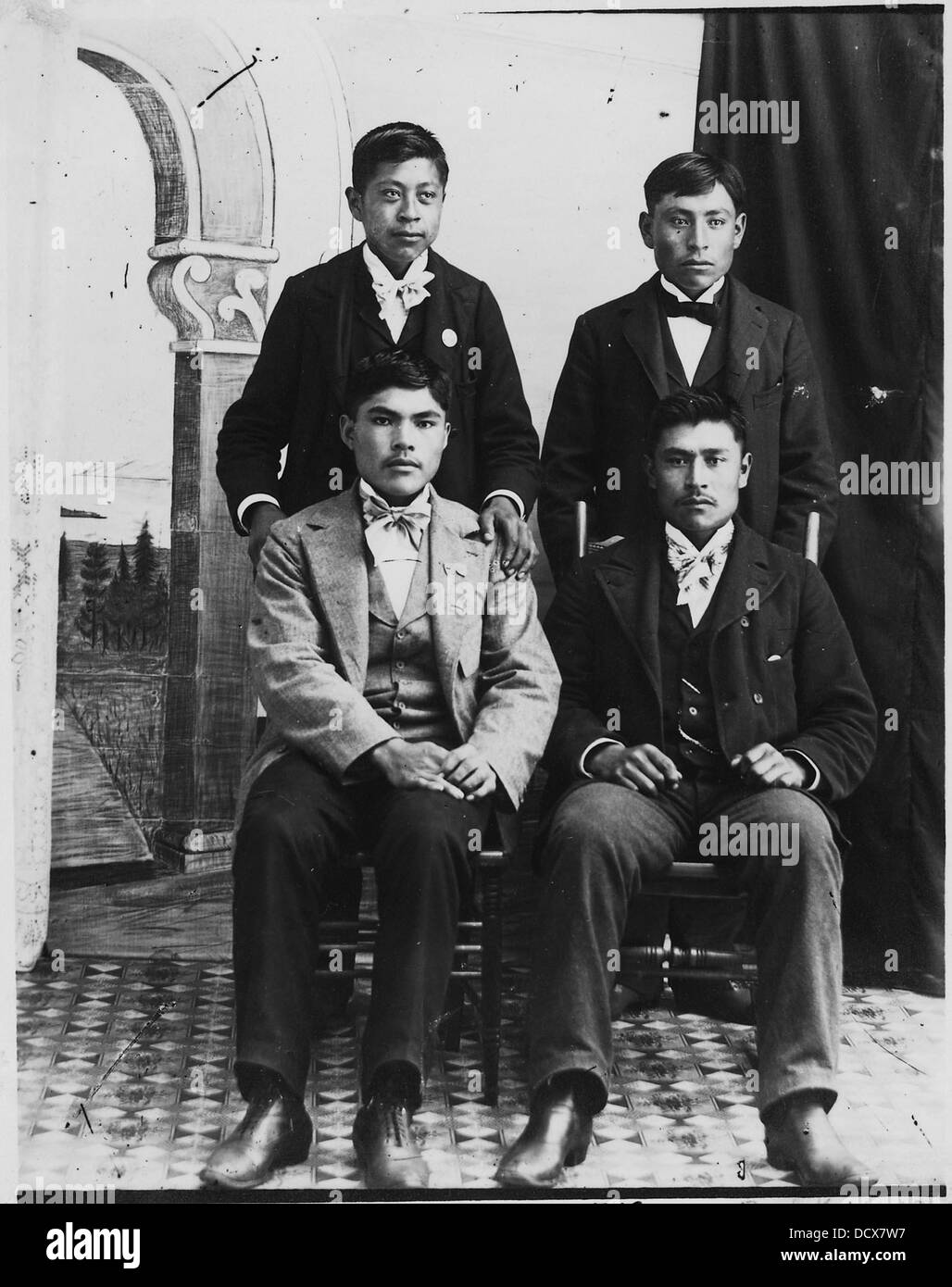 Indian young men portrait Black and White Stock Photos & Images - Alamy