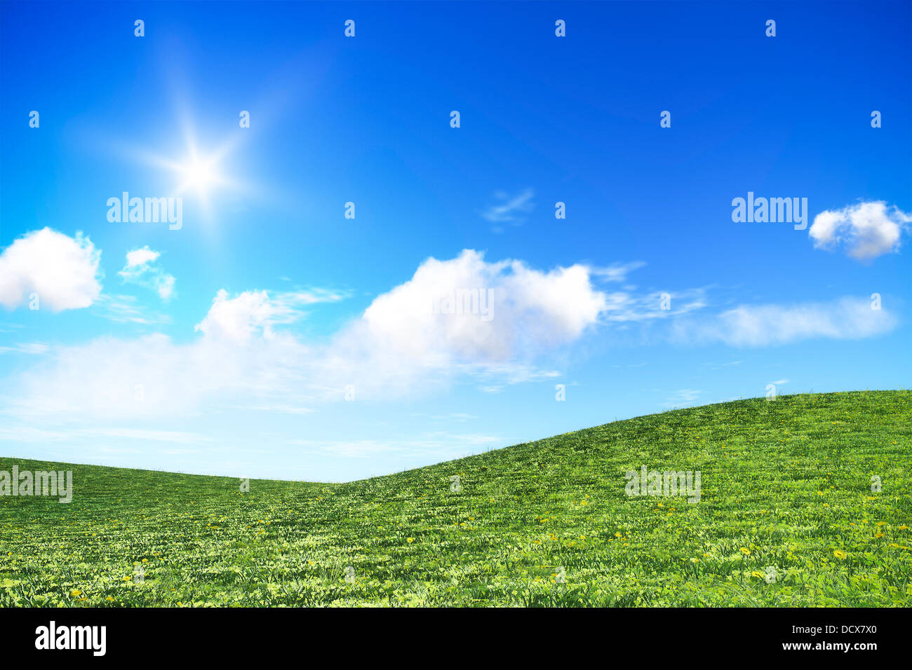 bright day in nature Stock Photo - Alamy