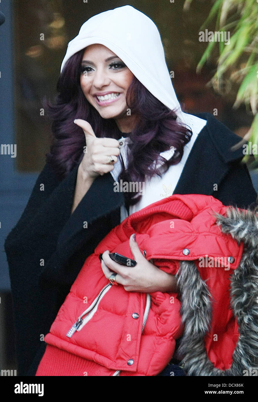 X Factor winner Jade Thirlwall of Little Mix outside the ITV studios ...