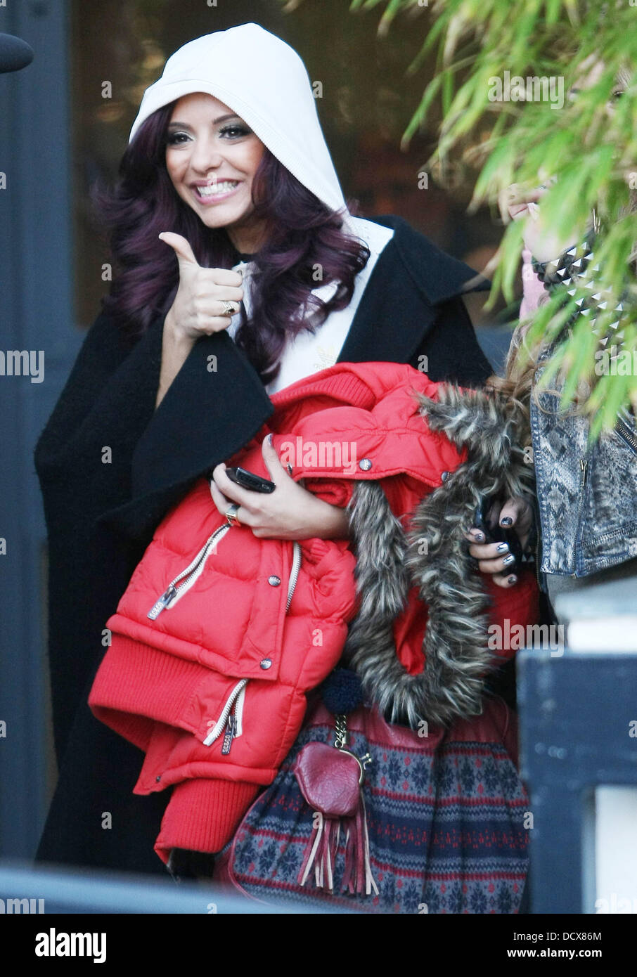 X Factor winner Jade Thirlwall of Little Mix outside the ITV studios ...