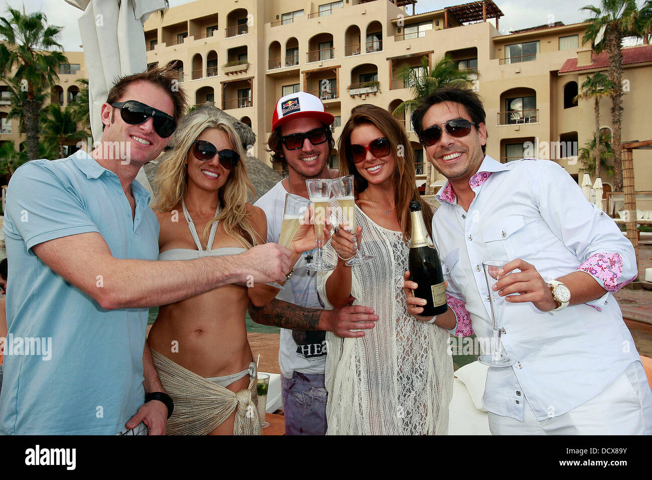 Mark Patridge, Audrina Patridge and Corey Bohan The 1st Finest Club ...