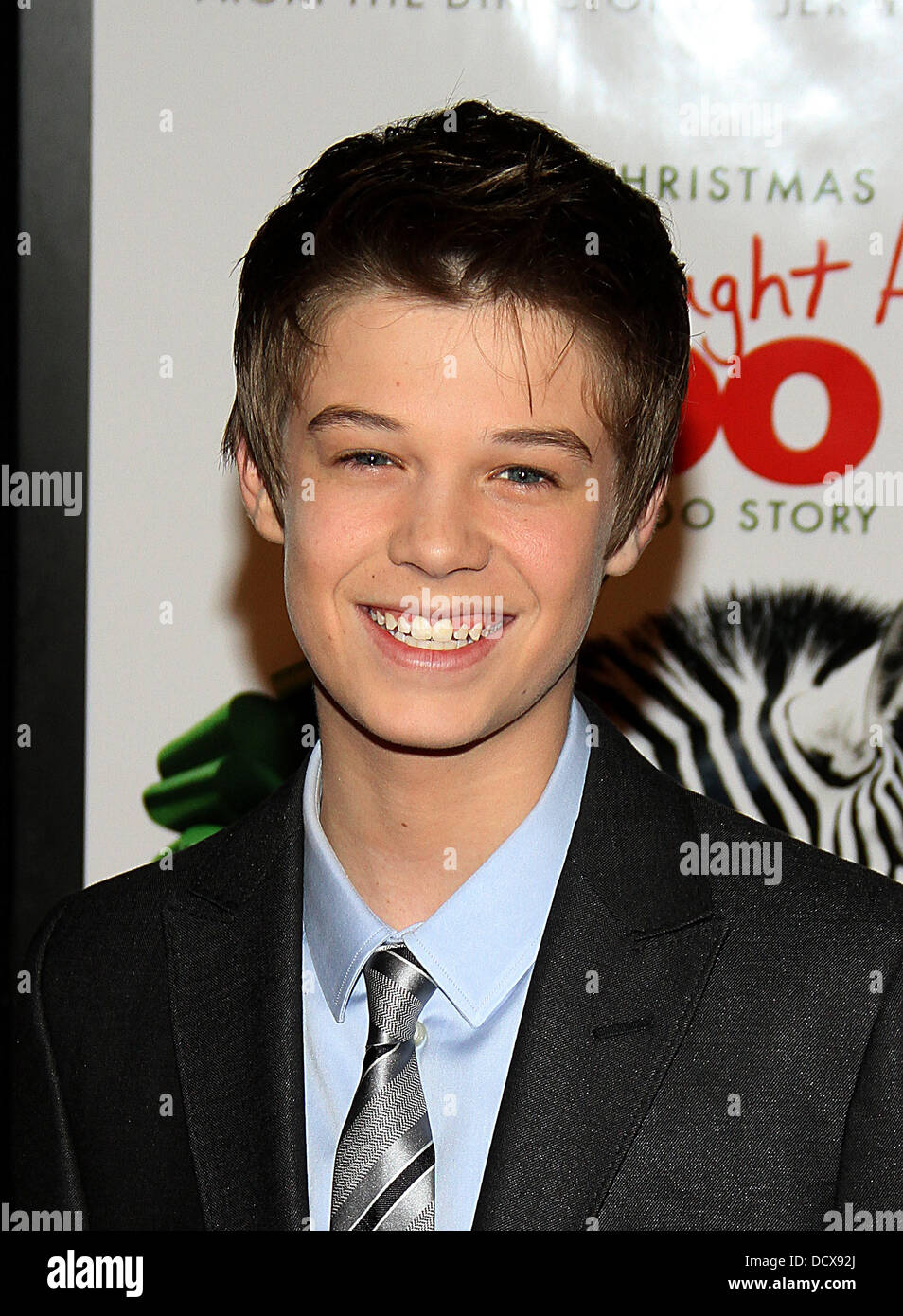 Colin Ford, New York premiere of 'We Bought a Zoo' at the Ziegfeld ...