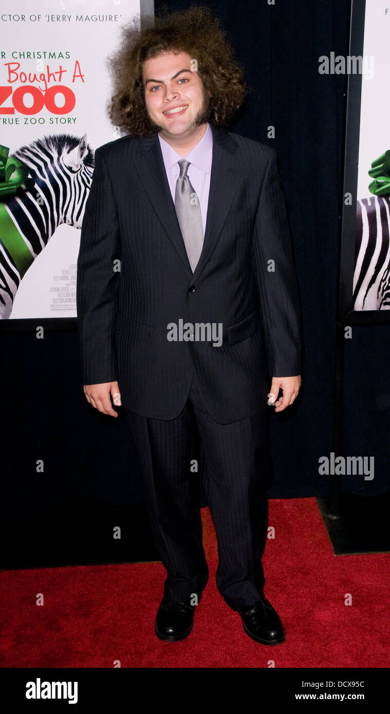 Dustin Ubarra New York premiere of 'We Bought a Zoo' at the Ziegfeld ...