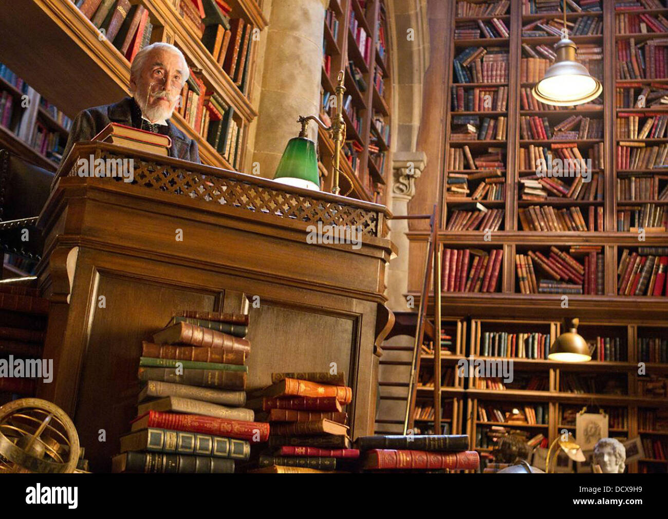 Christopher Lee appearing in the film 'Hugo' 2011 This is a PR photo ...