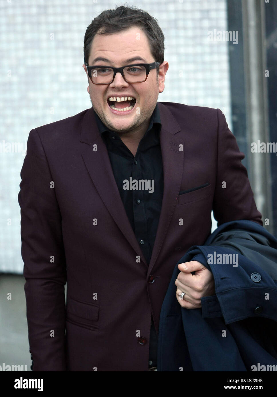 Alan Carr at the ITV studios London, England - 13.12.11 Stock Photo - Alamy