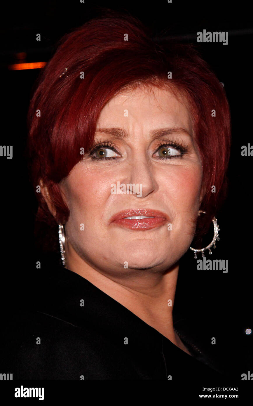 CBS’ The Talk Co-Host Sharon Osbourne attending a performance of 'Hugh ...