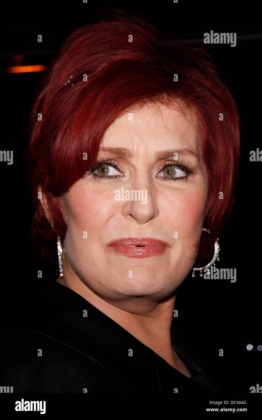 CBS’ The Talk Co-Host Sharon Osbourne attending a performance of 'Hugh ...