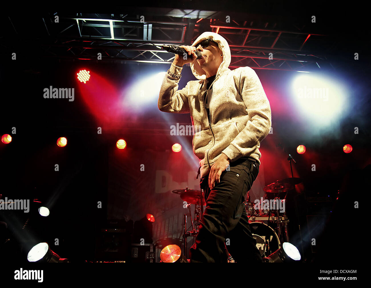 Rapper Dappy aka Costadinos Contostavlos performing at Liverpool O2 ...