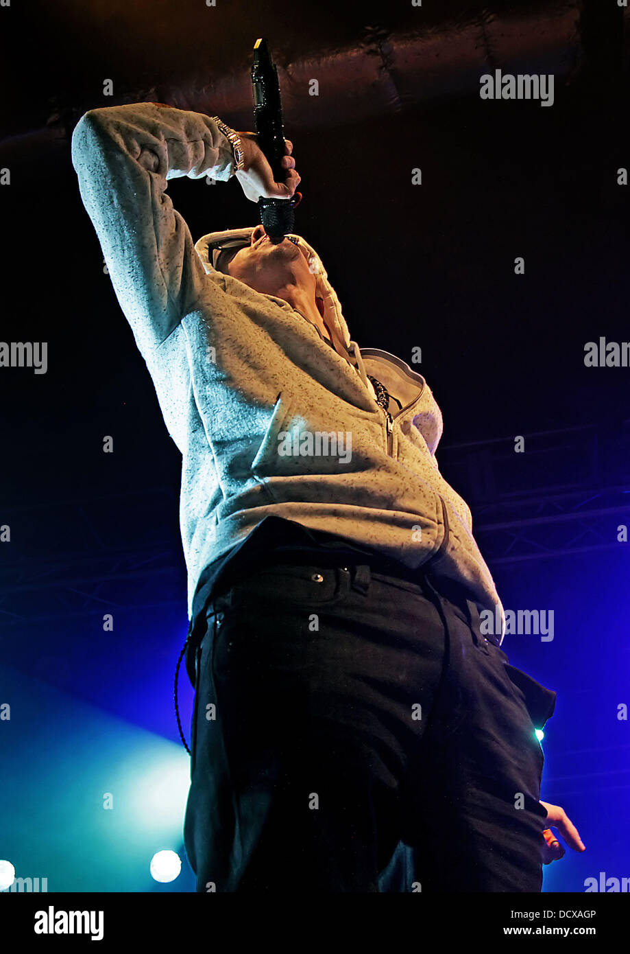 Rapper Dappy aka Costadinos Contostavlos performing at Liverpool O2 ...
