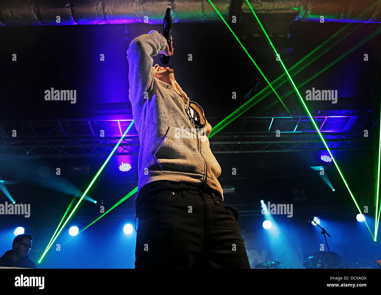 Rapper Dappy aka Costadinos Contostavlos performing at Liverpool O2 ...