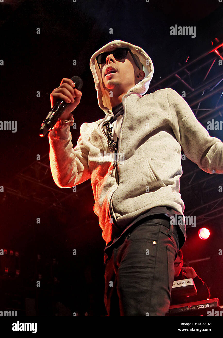Rapper Dappy aka Costadinos Contostavlos performing at Liverpool O2 ...