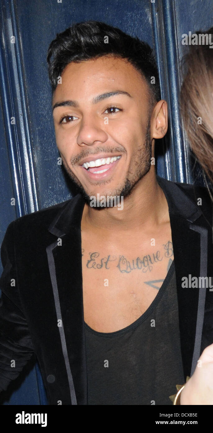 Marcus Collins at The X Factor Wrap Party held at DSTRKT London ...