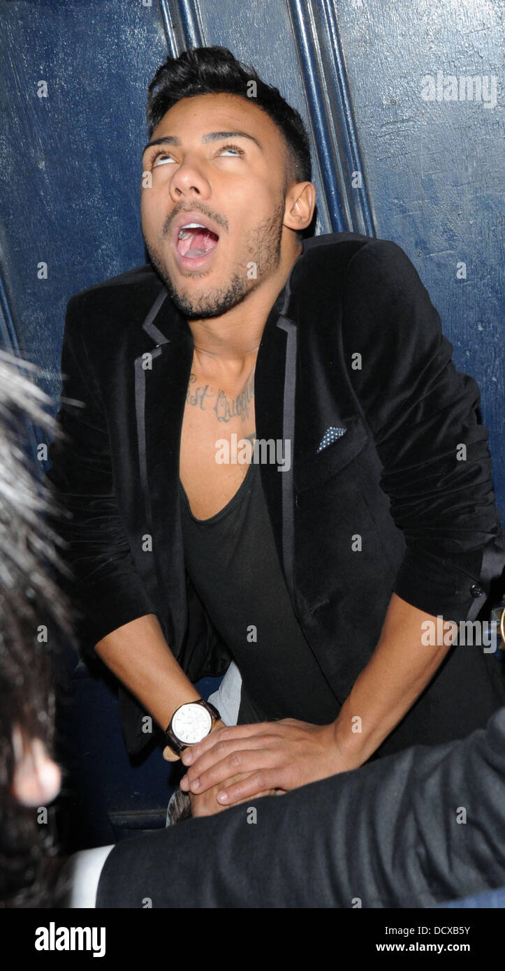Marcus Collins at The X Factor Wrap Party held at DSTRKT London ...