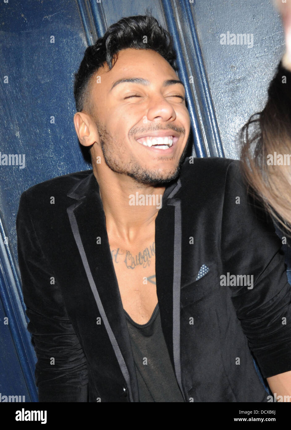Marcus Collins at The X Factor Wrap Party held at DSTRKT London ...