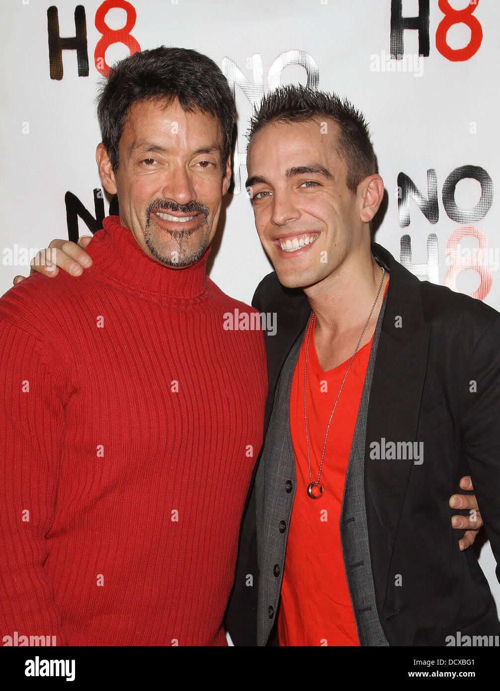 WEHO Mayor John Duran and Jeff Parshley NOH8's 3 year Anniversary ...