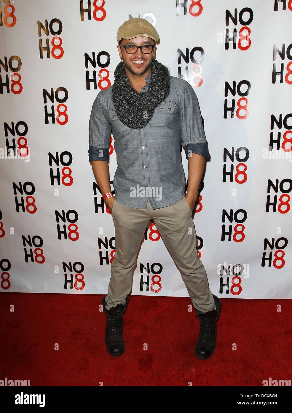 Jay Rodriguez NOH8's 3 year Anniversary Celebration held at The House ...
