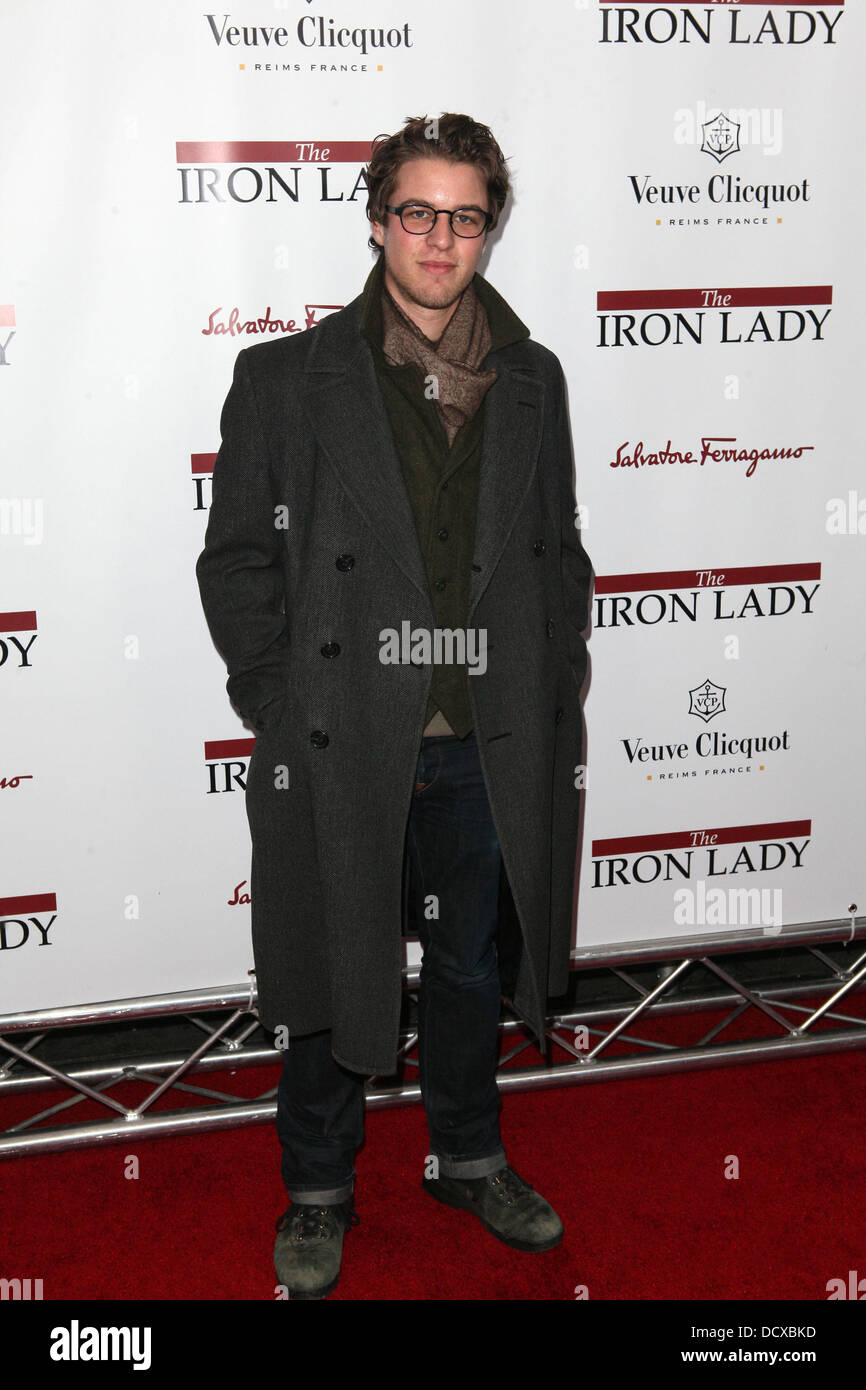 Henry Joost the New York premiere of 'The Iron Lady' at the Ziegfeld ...