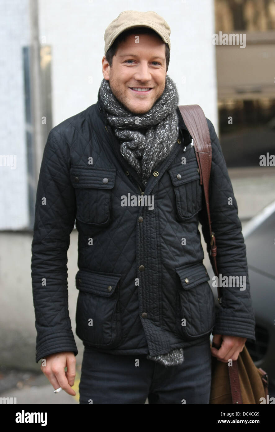 Matt cardle outside the itv studios london hi-res stock photography and ...