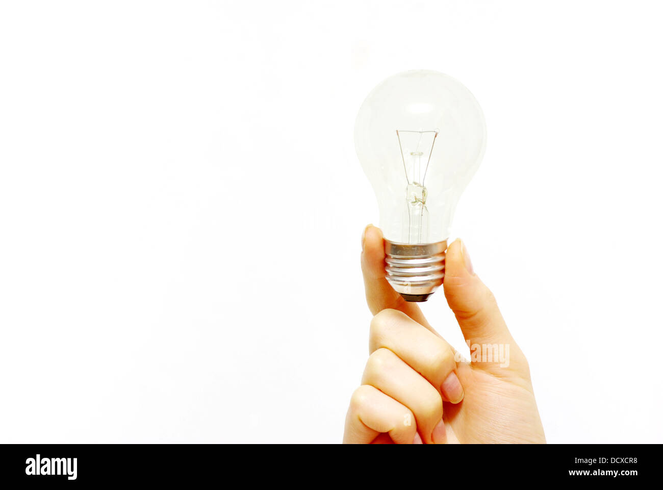 Lightbulb detail Cut Out Stock Images & Pictures - Alamy