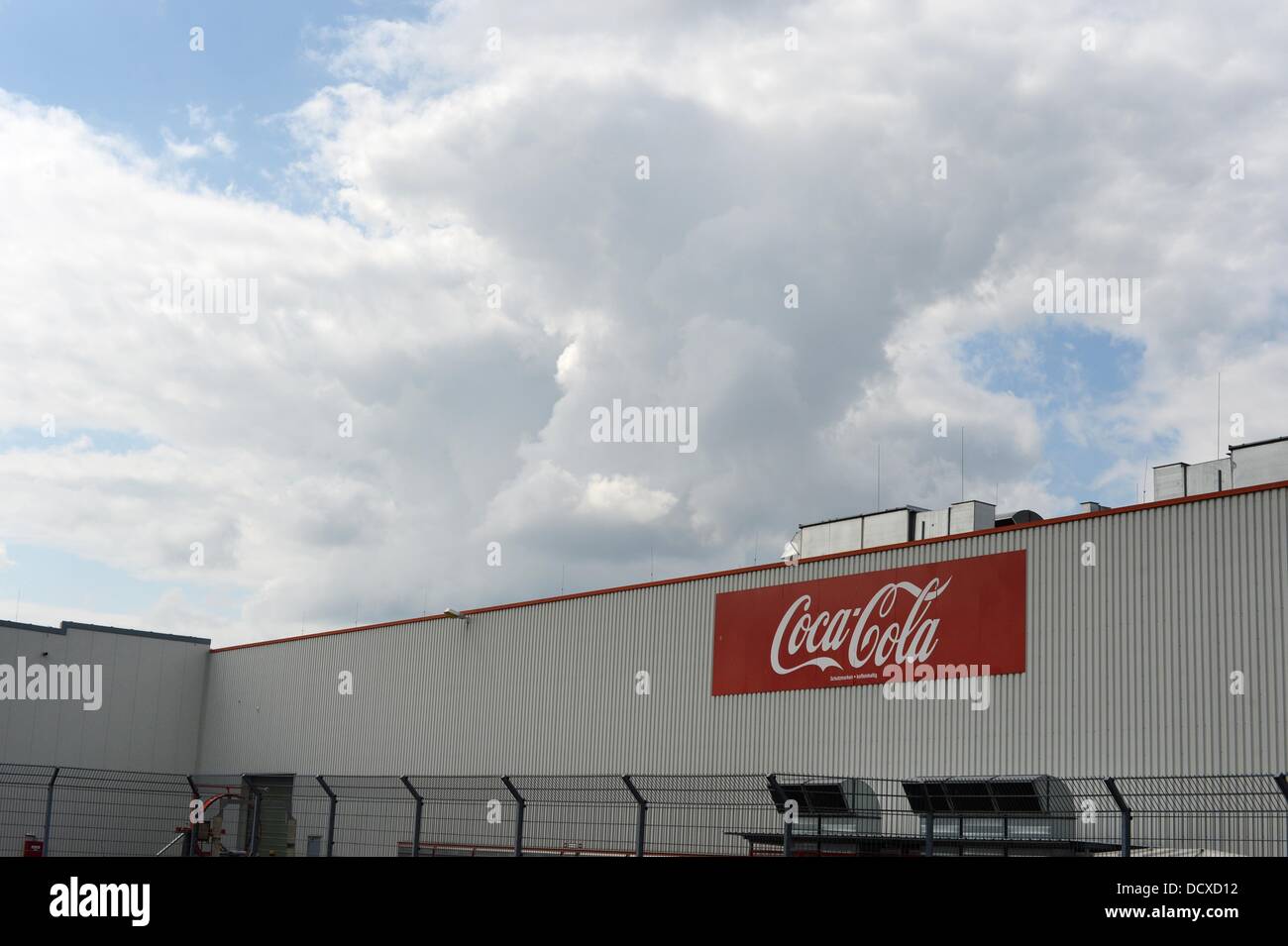 Coca cola bottles pictured on production hi-res stock photography and ...