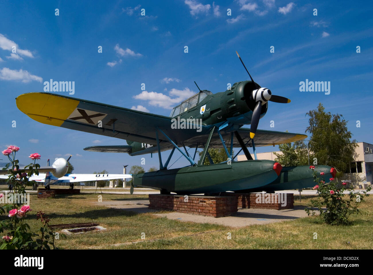 The only German Arado-196 A3 hydroplane left in the world on display in ...