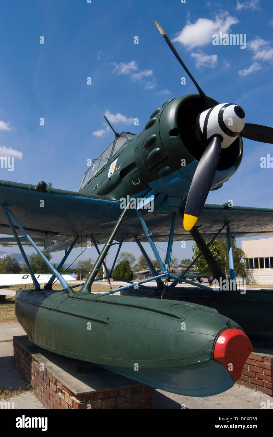 The only German Arado-196 A3 hydroplane left in the world on display in ...