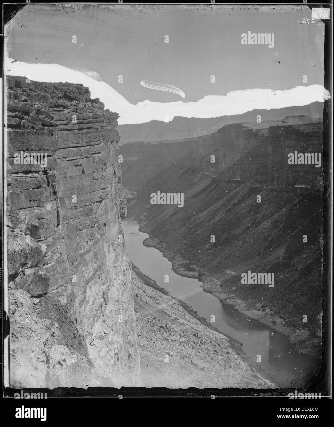 Looking through at view Black and White Stock Photos & Images - Alamy