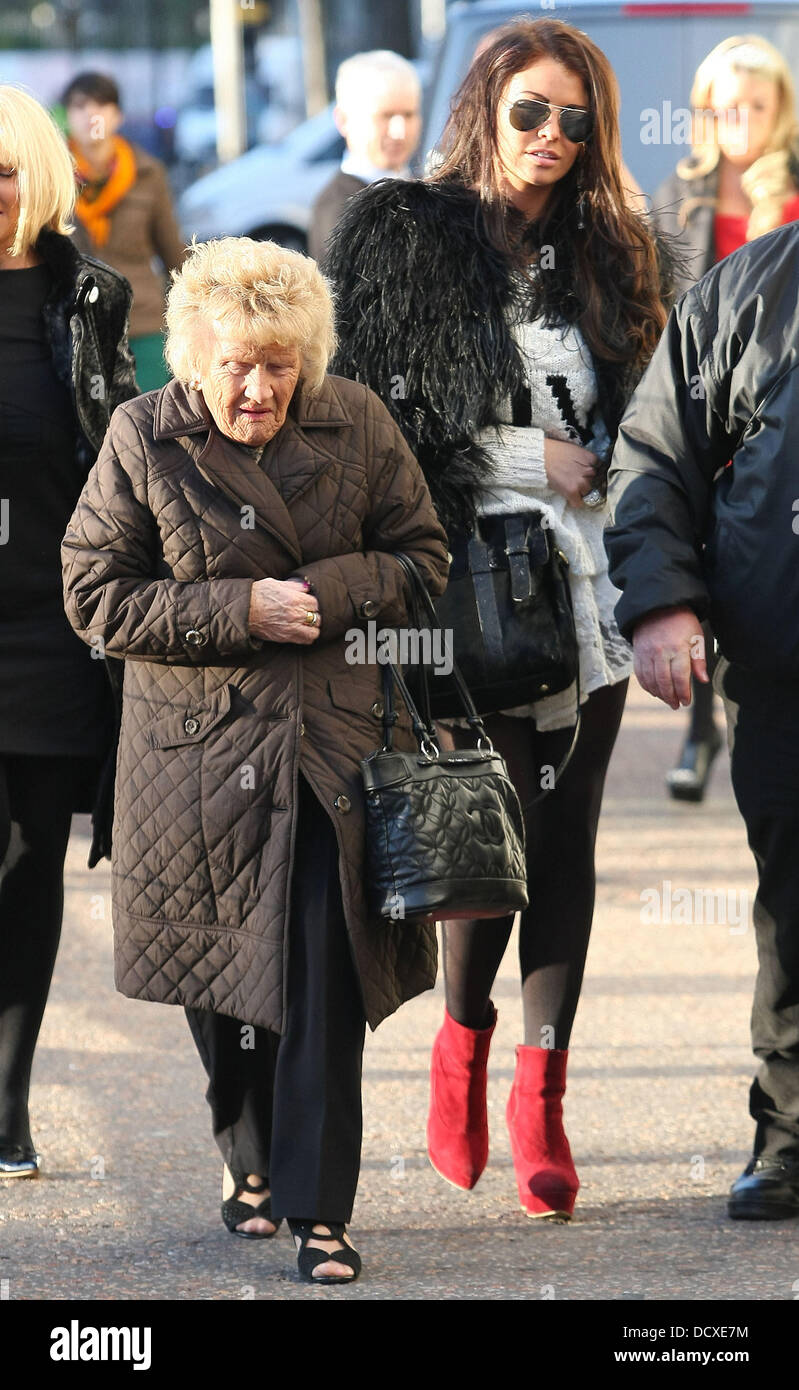 Nanny Pat and Jessica Wright at the ITV studios London, England - 15.12 ...