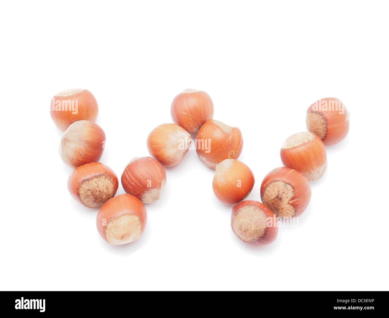 Hazelnuts pattern Cut Out Stock Images & Pictures - Alamy