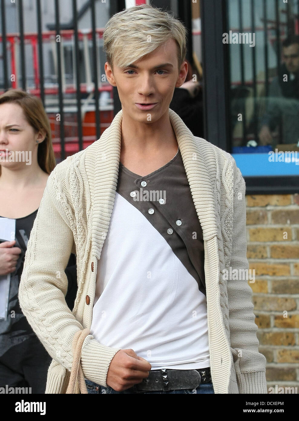 Harry Derbidge at the ITV studios London, England - 15.12.11 Stock ...
