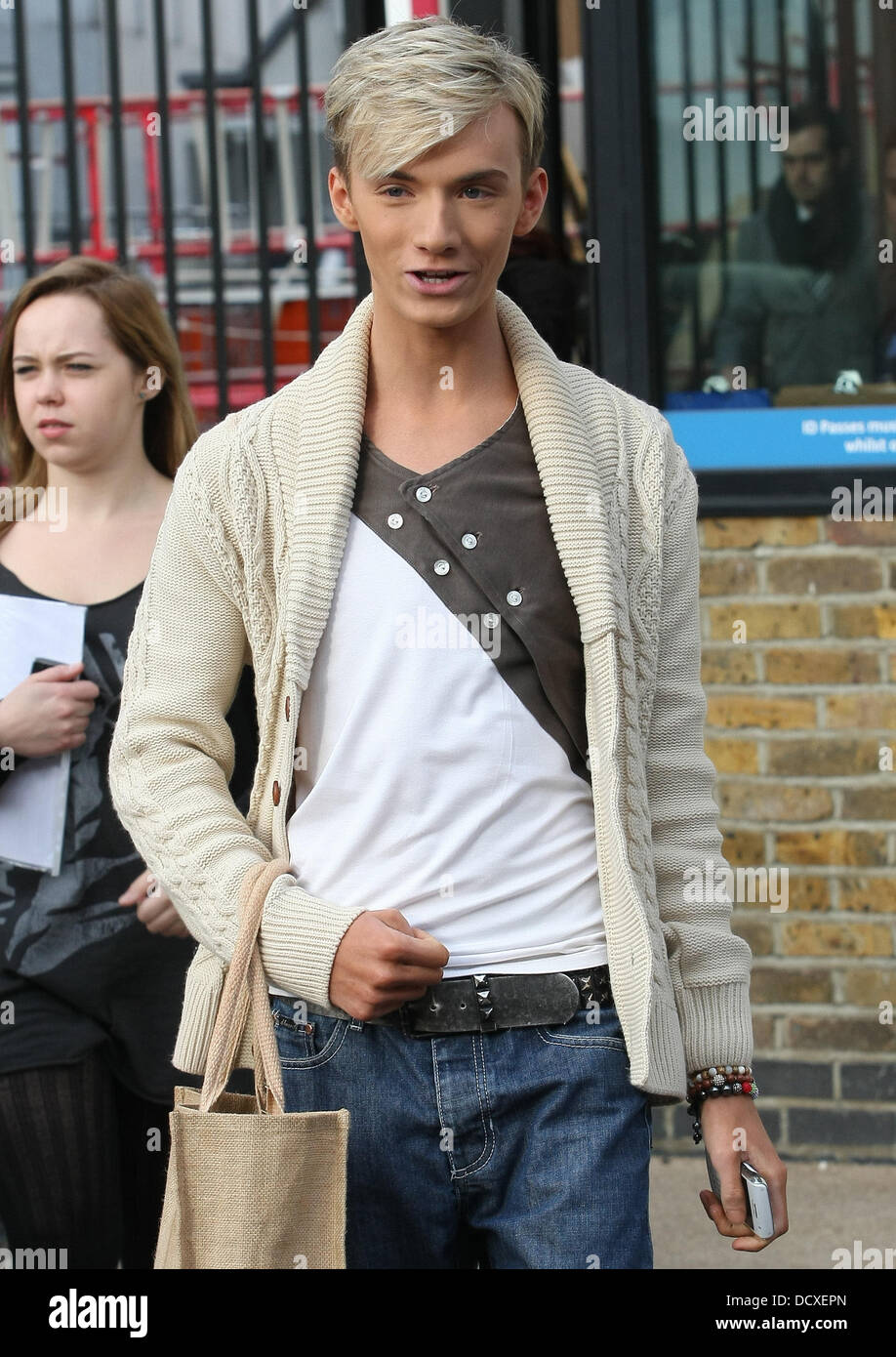 Harry Derbidge at the ITV studios London, England - 15.12.11 Stock ...