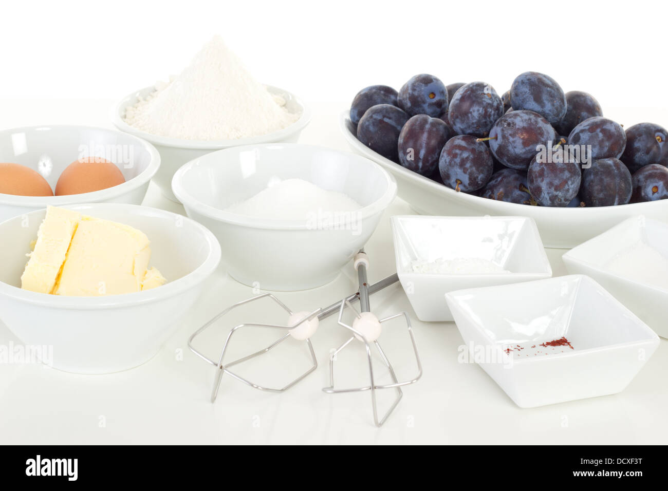 Ingredients for cake hi-res stock photography and images - Alamy